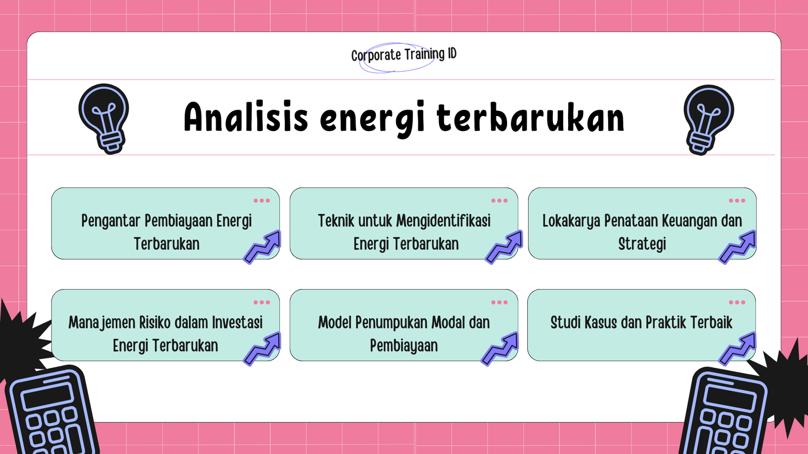 Analisis & Tren Energi Terbarukan